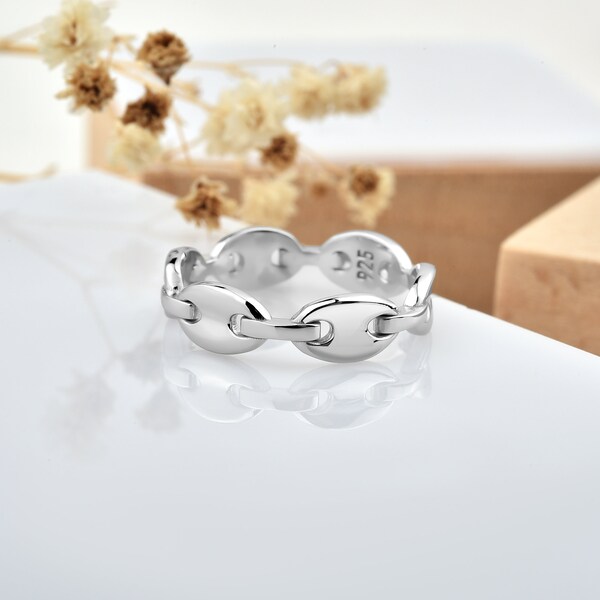 Chain Ring - Etsy