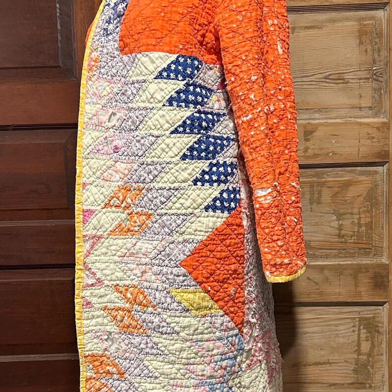 Long Quilt Coat - Etsy