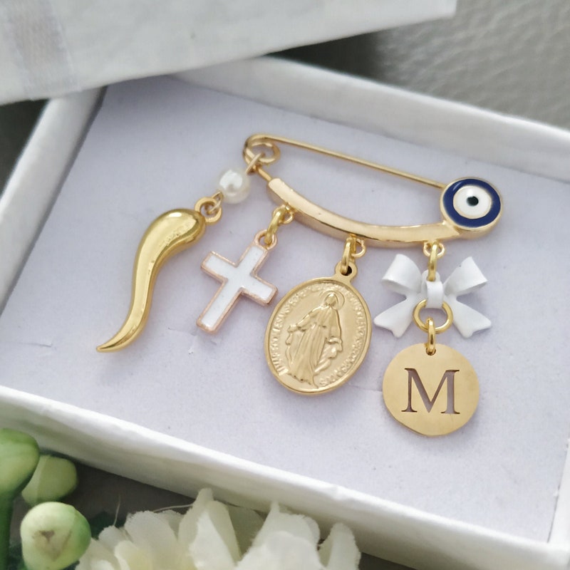 Gold Cross Pin Baby - Etsy