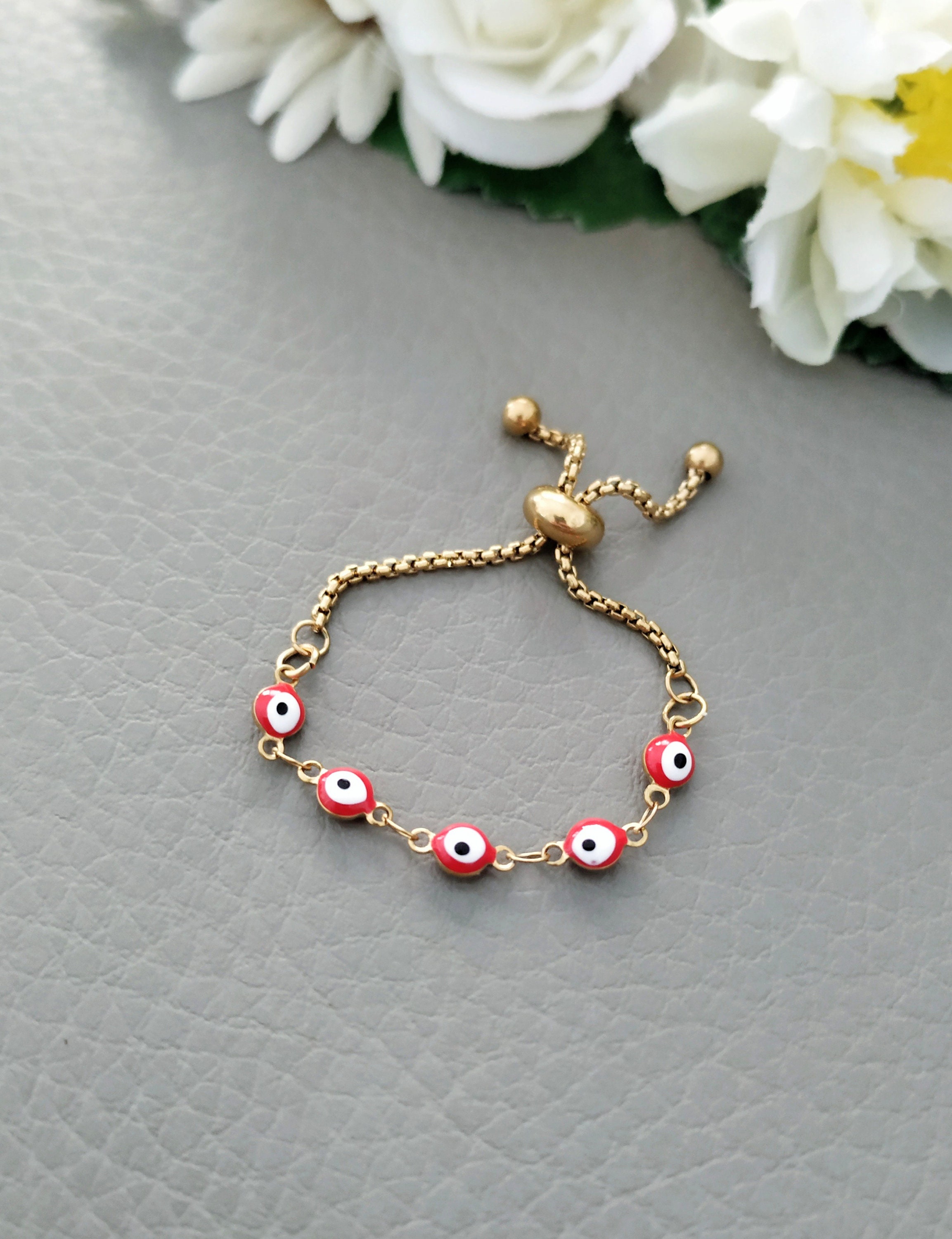 Child OJO Evil Eye Bracelet Evil Eye Protection Bracelet - Etsy