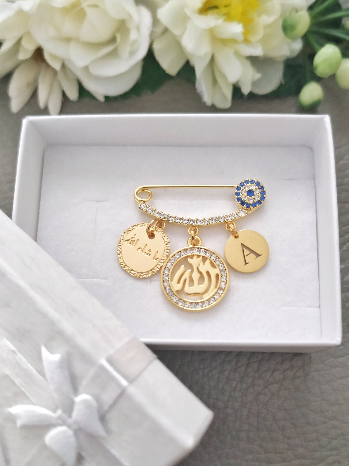 Mashallah Baby Gift Idea, Masha Allah Arabic Calligraphy, Personalized ...