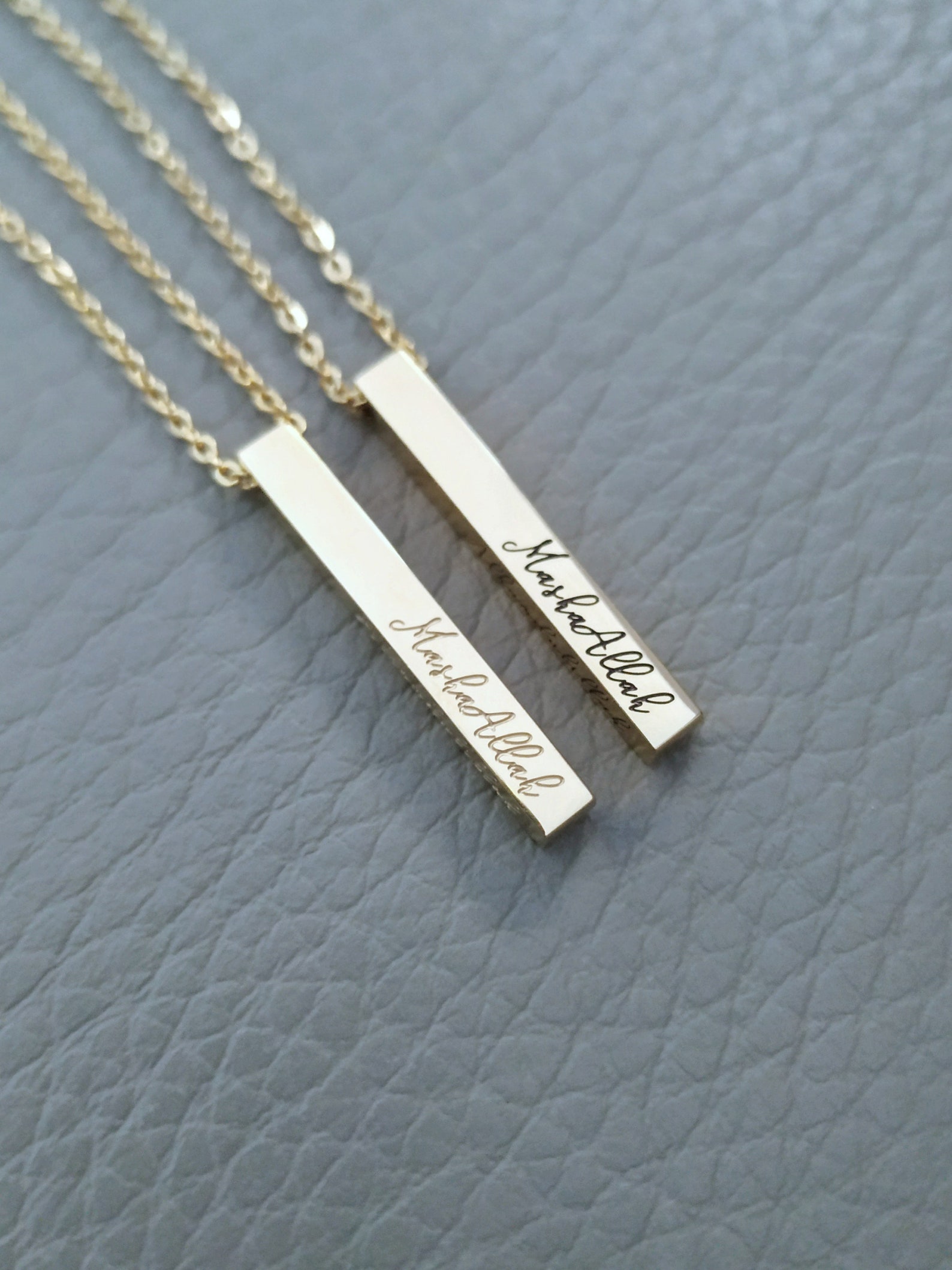 Gold Mashallah Necklace Muslim Islam Quran Necklace Islamic | Etsy