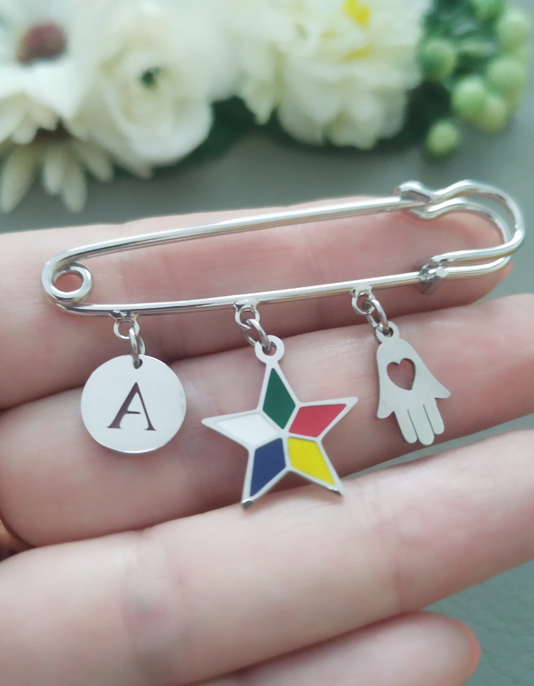 Druze Star Pin, Druze Faith Jewelry Gifts - Etsy UK