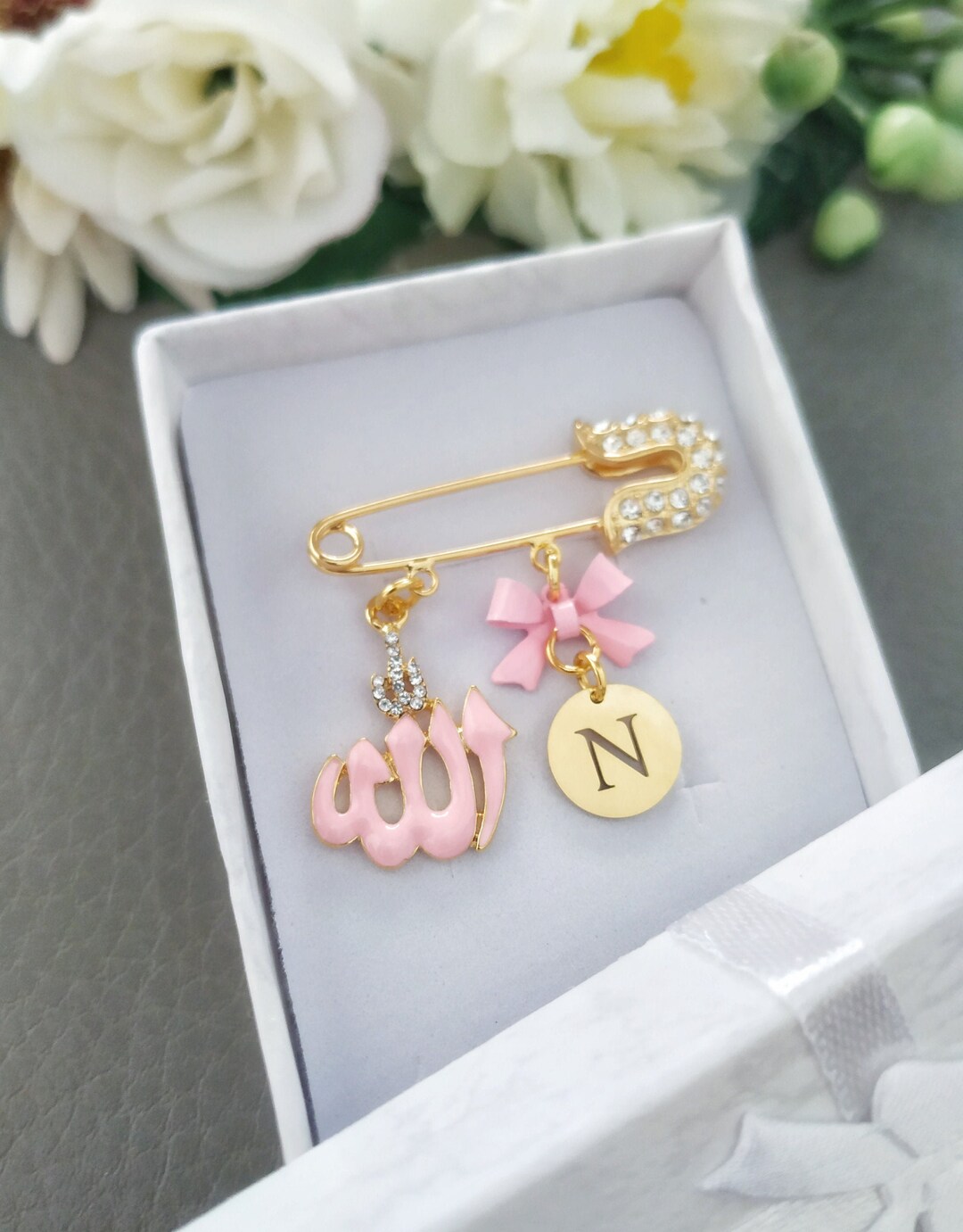Personalized Allah Pin, Birthday Gift for Muslim Child - Etsy