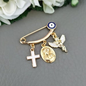 Safety Pin for Pregnancy Protection With Mal De Ojo - Etsy