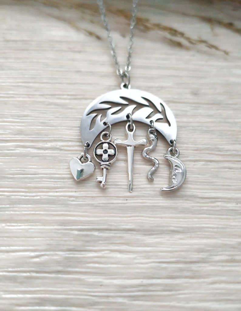 Modern Cimaruta Necklace Coppini Symbols Pendant Italy Folk - Etsy