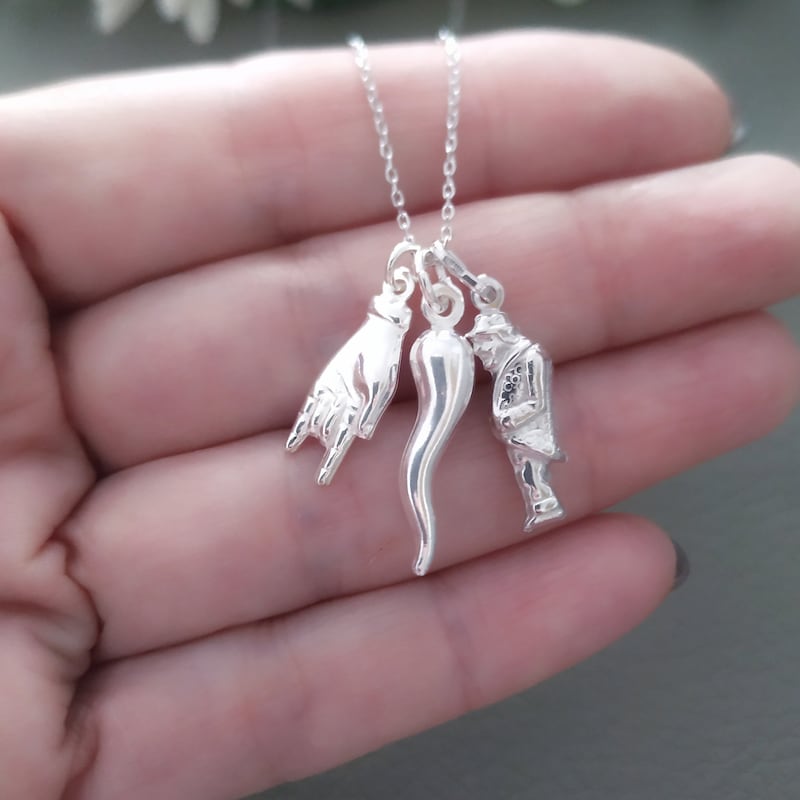 Italian Hand Charm - Etsy