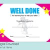 Printable Certificate of Achievement, Good Behaviour Reward, Digital ...