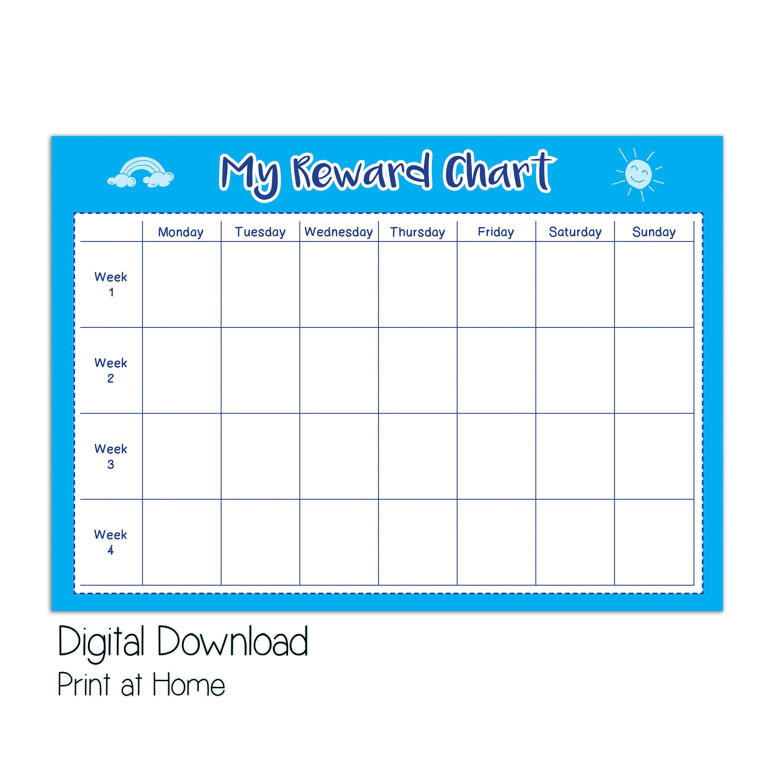 Reward Charts Templates
