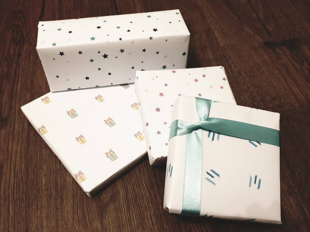PRINTABLE Wrapping Paper A3, Mixed Gift Wrap, DIY Wrapping Paper, Print ...
