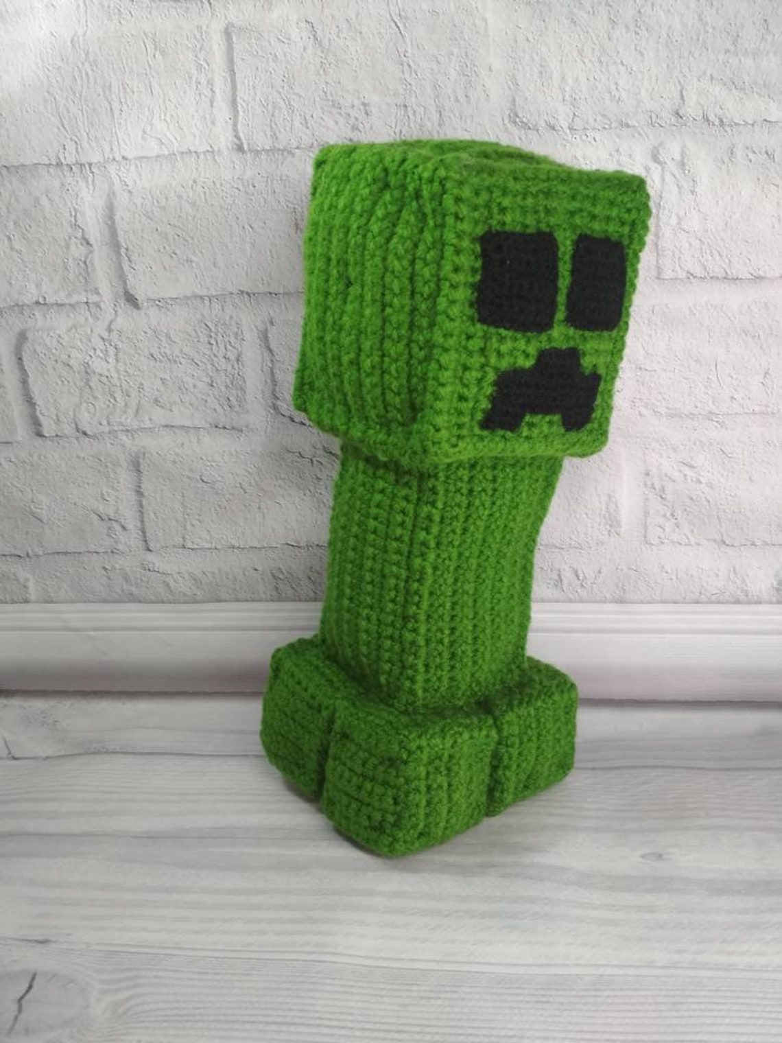 Minecraft Creeper Amigurumi Boy Crochet Softy Toy - Etsy