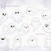 Halloween Little Ghost Watercolor Clipart, Cute Halloween Boo PNG - Etsy