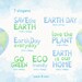 Watercolor Earth Day Clipart Environment Graphics Eco - Etsy