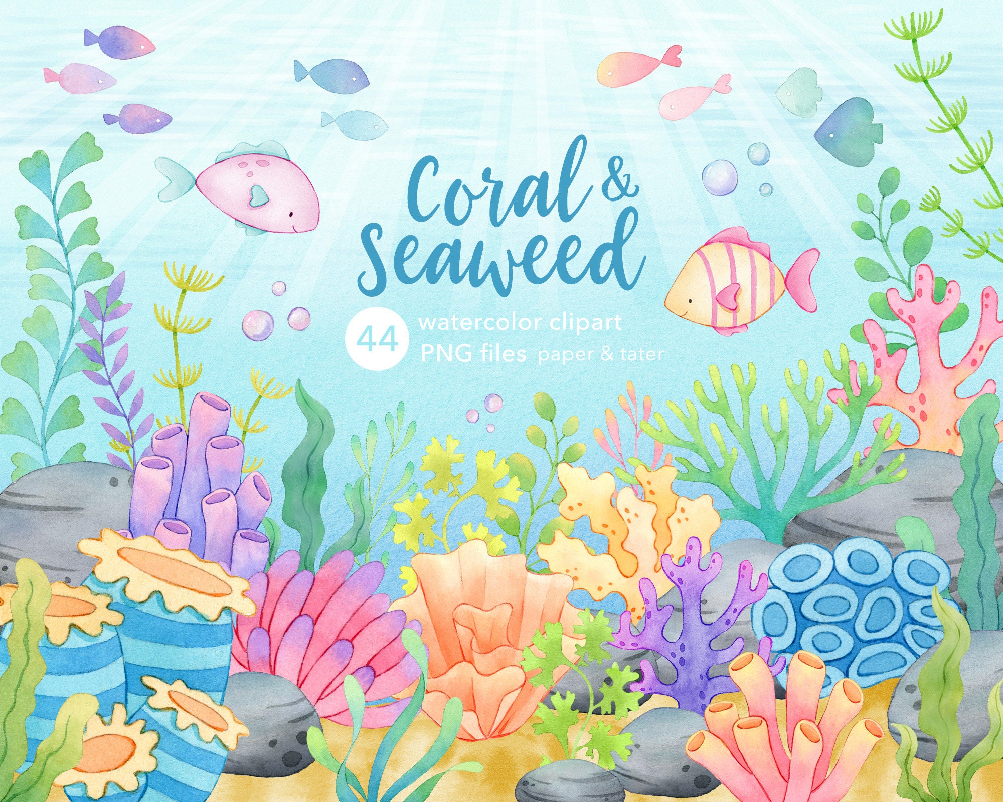 Seaweed Underwater Clipart