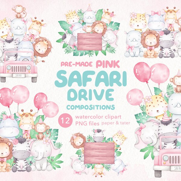 Safari Animals - Etsy