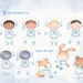 Astronaut Watercolor Clipart, Space Animals, Space Boy PNG - Etsy