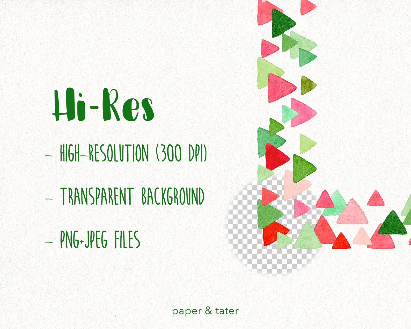 Watercolor Christmas Borders Clipart Graphics Colorful Shapes | Etsy