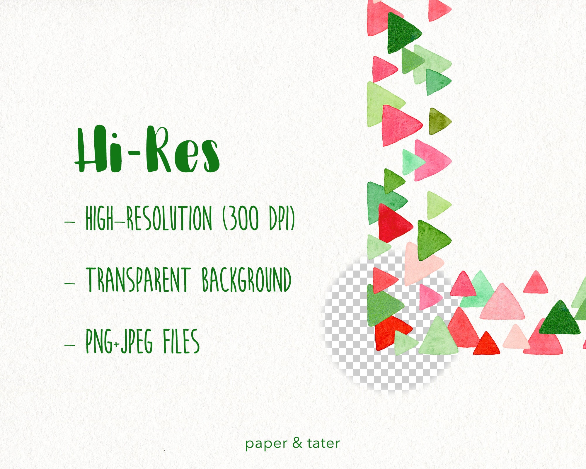 Watercolor Christmas Borders Clipart Graphics Colorful Shapes | Etsy