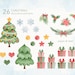 Watercolor Christmas Bear Clipart, Cute Xmas Woodland Animals PNG - Etsy