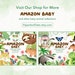 Watercolor Amazon Baby Animals Clipart, Tropical Rainforest Animals ...