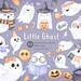 Watercolor Halloween Clipart, Cute Monsters, Witch, Vampire, Ghost ...