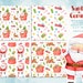 Watercolor Christmas Digital Papers, Fabric Seamless Pattern, Scrapbook ...
