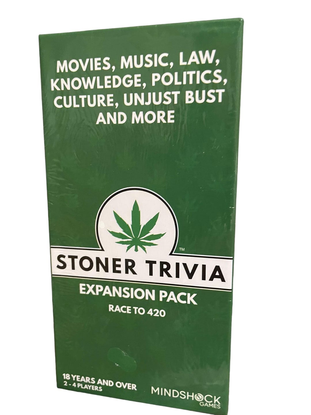 420 Questions: Marijuana Party Game Stoner Trivia Expansion Pack Play ...
