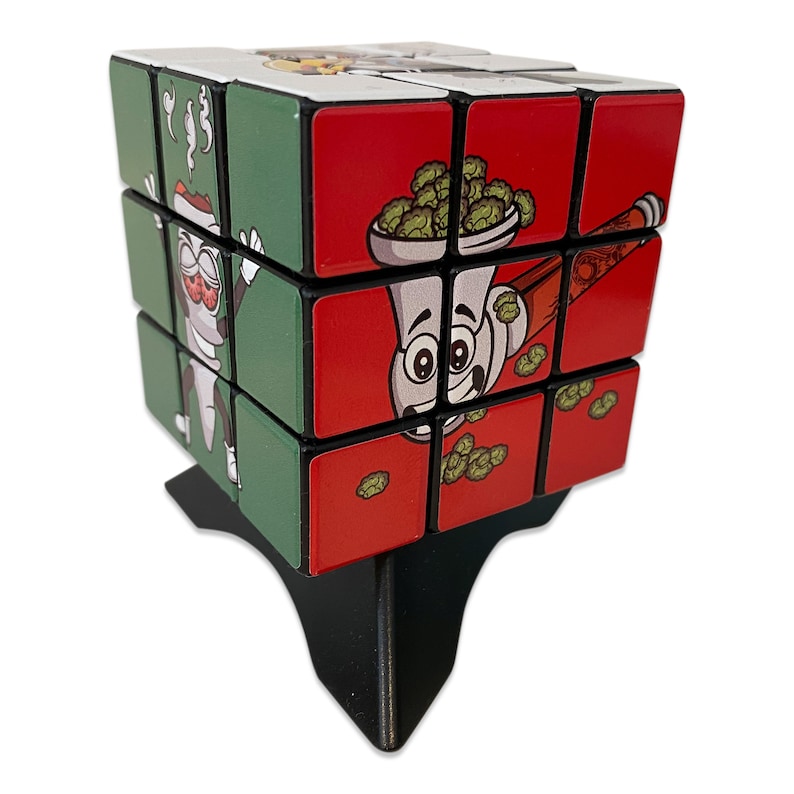 Weed Rubik’s Cube – Funny Cannabis Puzzle – 420 Stoner Gift – Doobie ...