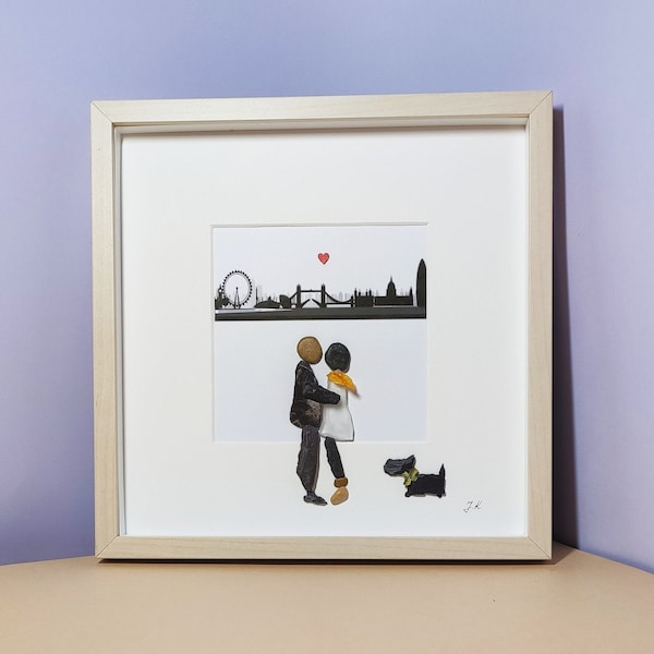 Pebble Art Couple - Etsy