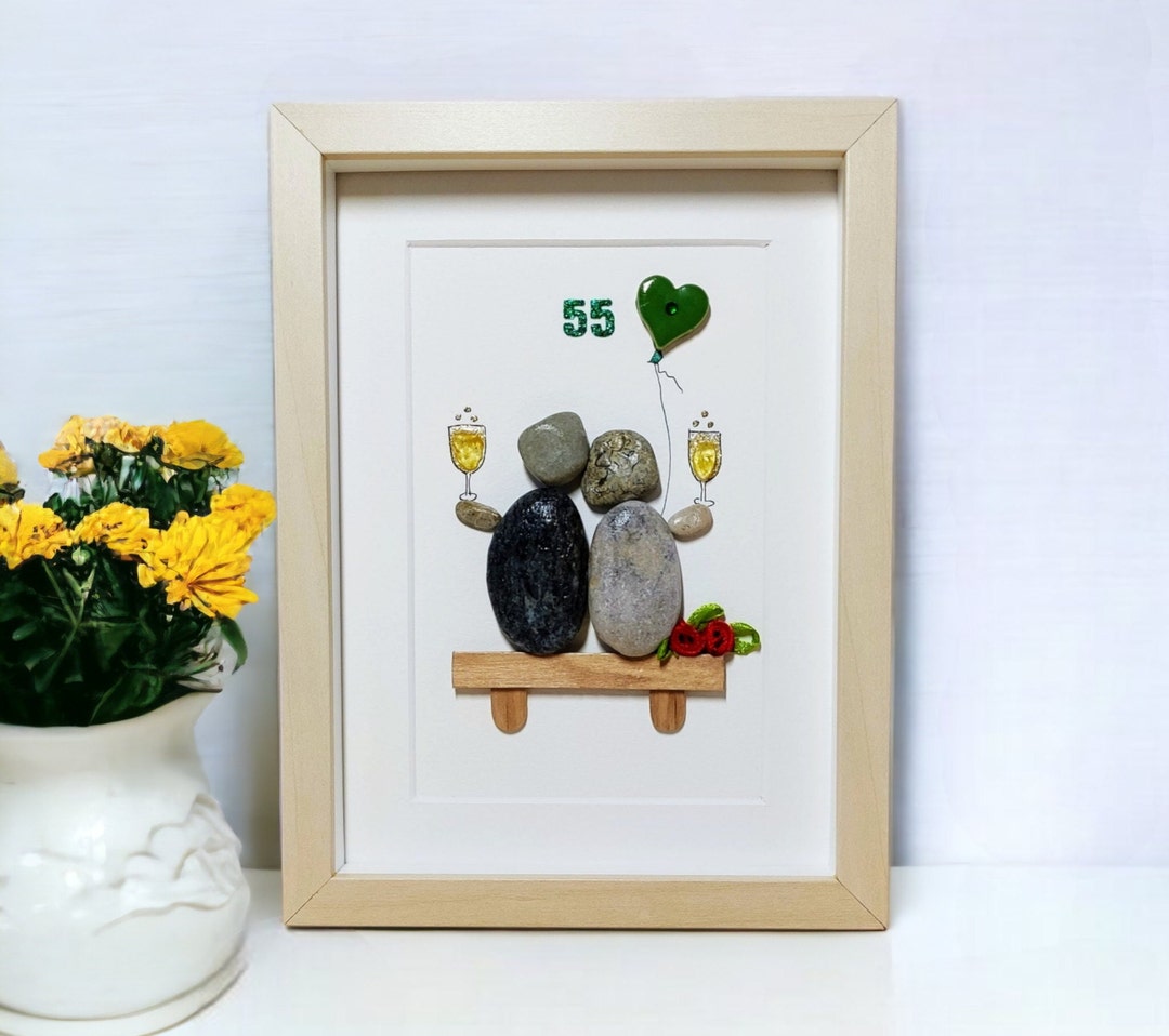 Emerald Wedding Gift, 55th Wedding Anniversary Gift, Personalised 55th ...