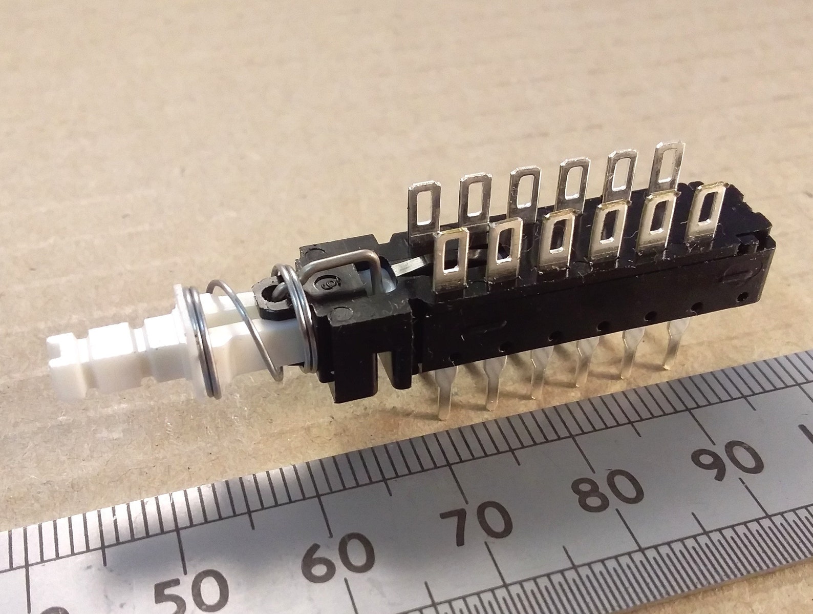 Latching Push Button Switch Push on Push off DPDT 2P2T or 4PDT - Etsy