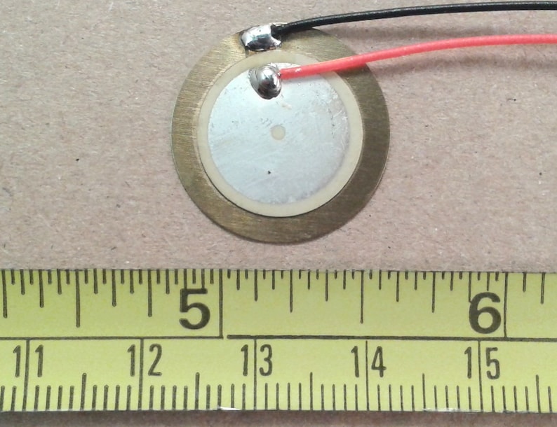 Piezo Speaker Piezoelectric Sounder Contact Microphone - Etsy