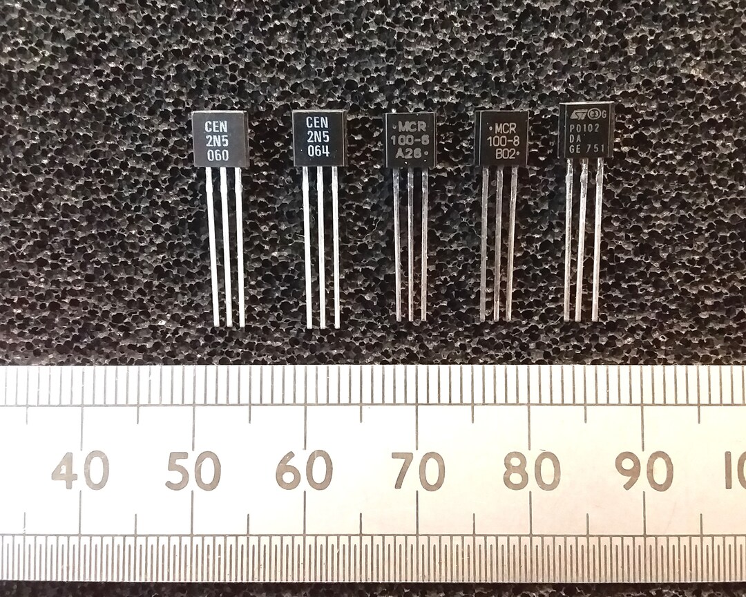 Thyristor Triac Silicon Controlled Rectifier Low Power SCR - Etsy