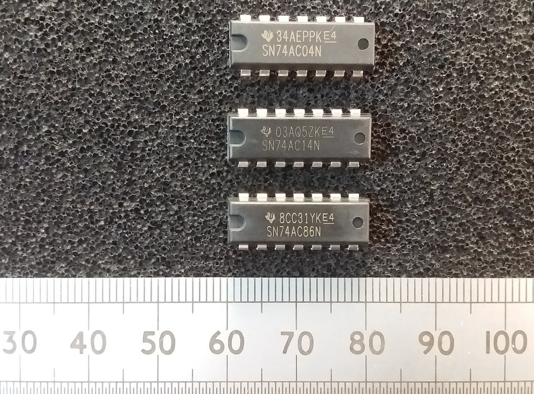 74AC CMOS Fast Logic Gate Chips in DIL DIP I.C. Texas Instruments - Etsy