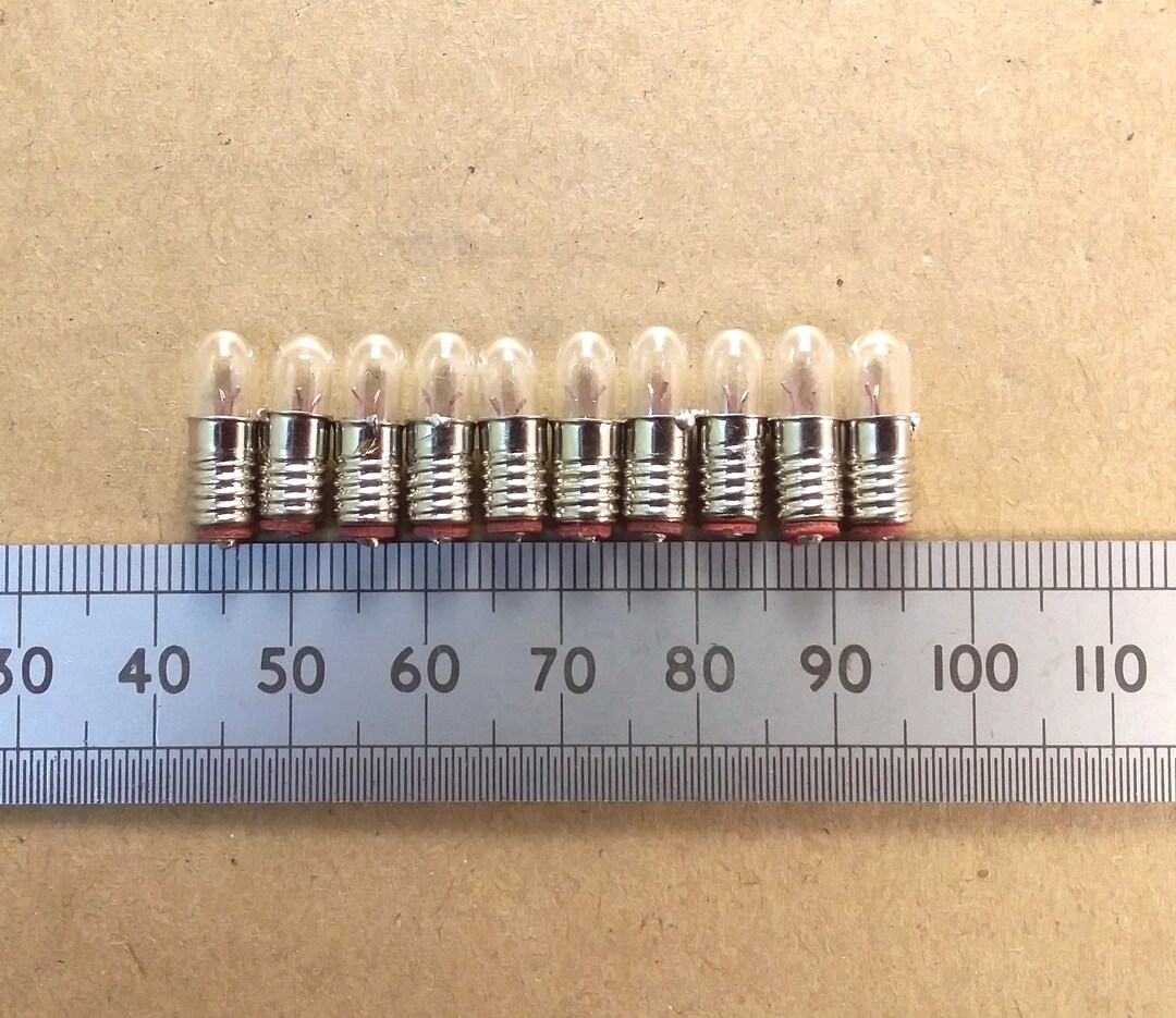 LES Filament Light Bulb 6V or 12V 50ma T1.5 E5 Indicator Lamp - Etsy