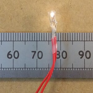Grain of Wheat Miniature Light Bulb Lamps With Wire Leads 3V or 6 Volt ...