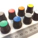 Volume Control Knob 19mm With Movable Pointer Cap for 6.0mm Round Shaft, Various Colours K21 ...