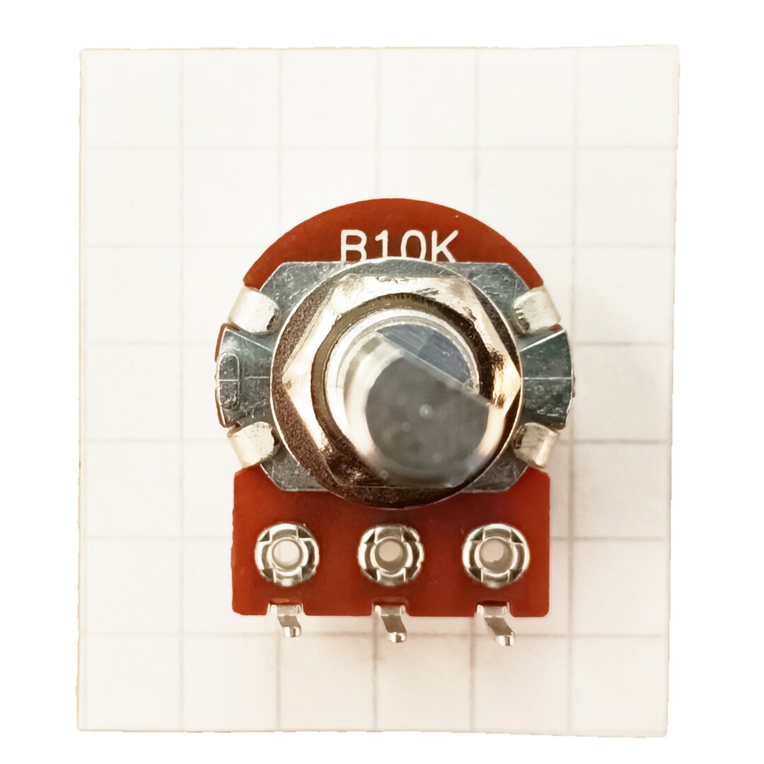 Buy B10K 41 Detent Potentiometer 17mm 10K 6mm D-shaft Mixer Pot ...