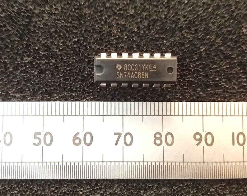 74AC CMOS Fast Logic Gate Chips in DIL DIP I.C. Texas - Etsy