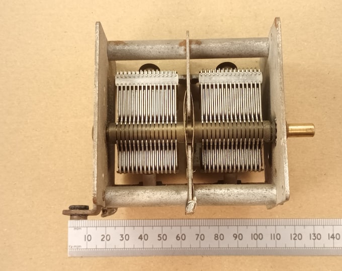 Variable Capacitor 580 580pf Dual Gang Air Spaced 1160pf - Etsy