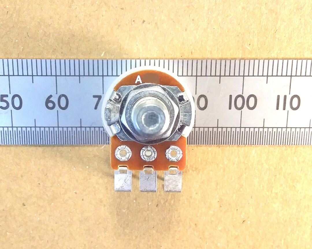 Audio Potentiometer PCB Vertical Mount 6.0mm Round Shaft Pot A VR60 ...