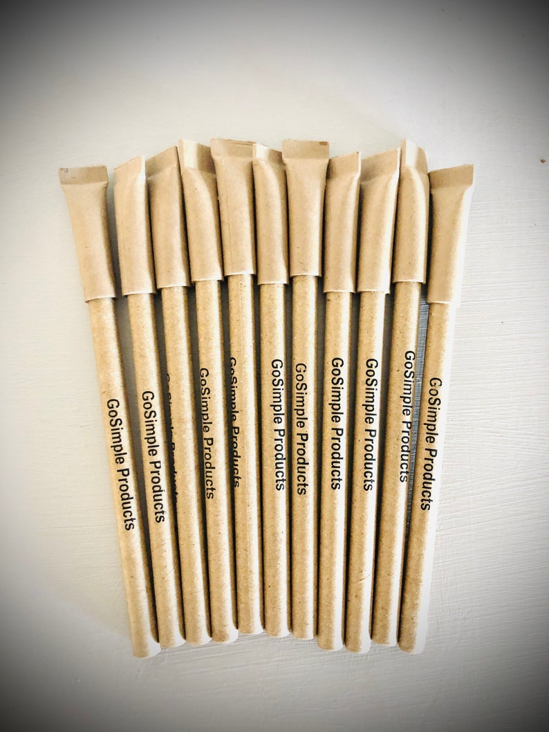 Recycled Paper Pens and Plantable Paper Pens-blue - Etsy