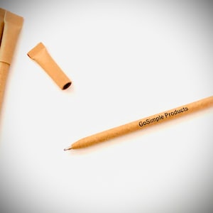 Recycled Paper Pens and Plantable Paper Pens-blue Ink-environment ...