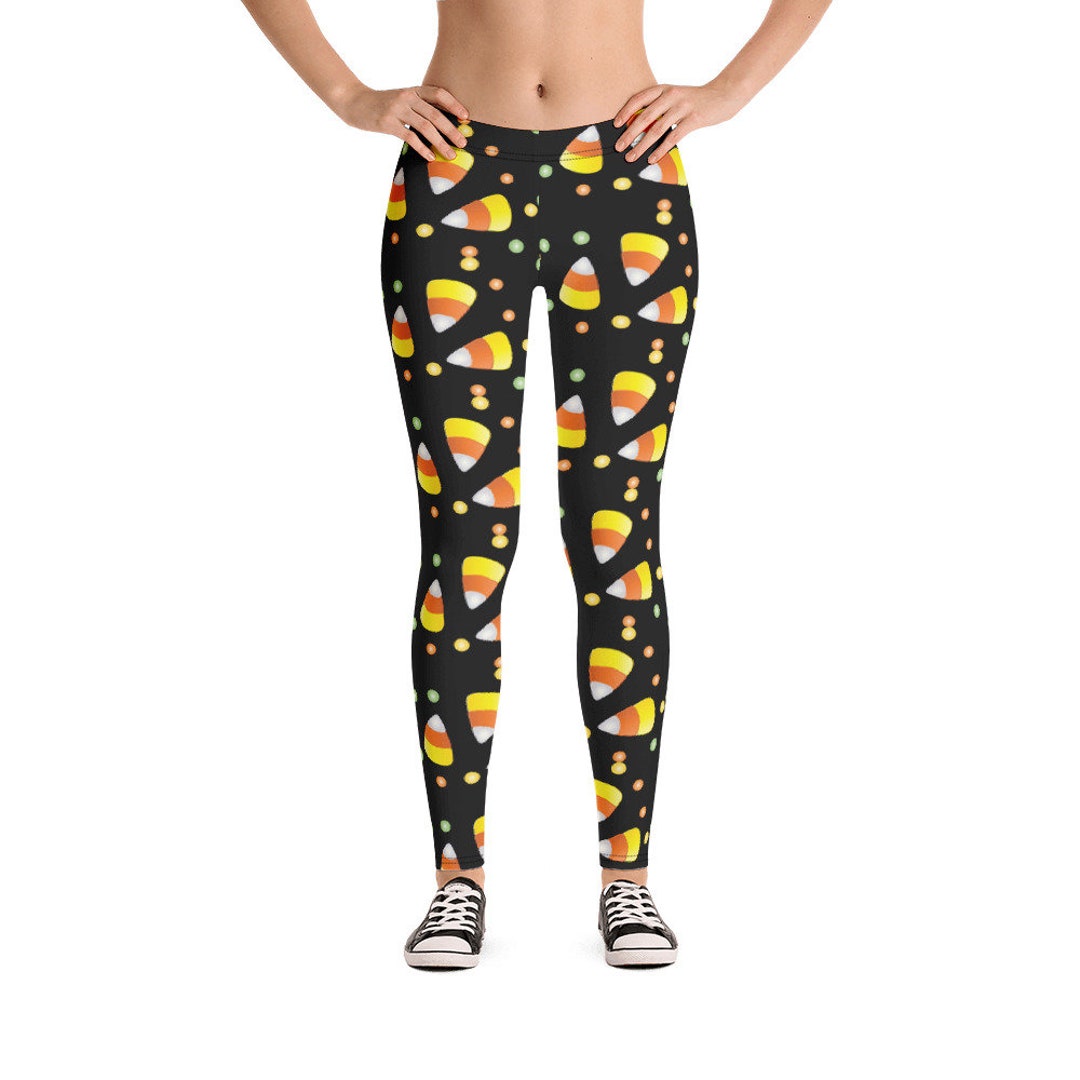 Candy Corn Leggings - Etsy