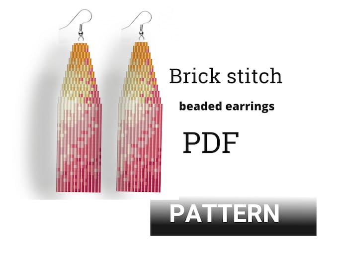 Fireweed Two Drop Earring Pattern - Etsy Canada