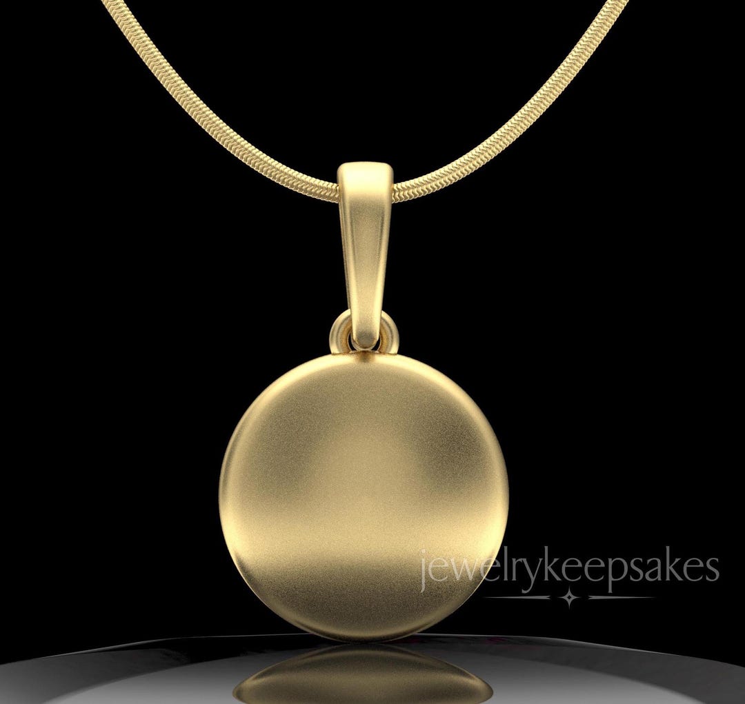Gold Cremation Ashes in Jewelry, Custom Luna Ash in Jewelry Gold ...