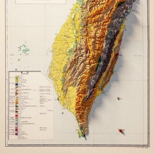 Taiwan - Geology - Etsy
