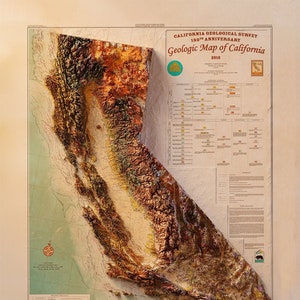 California - Geology - Etsy