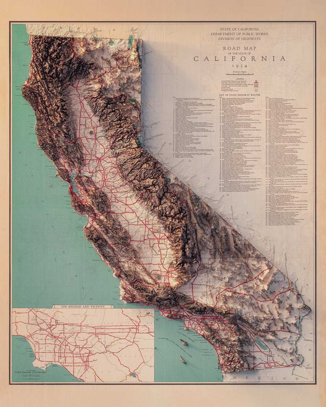 California Highway Traffic Map Road Map Of Us States California And