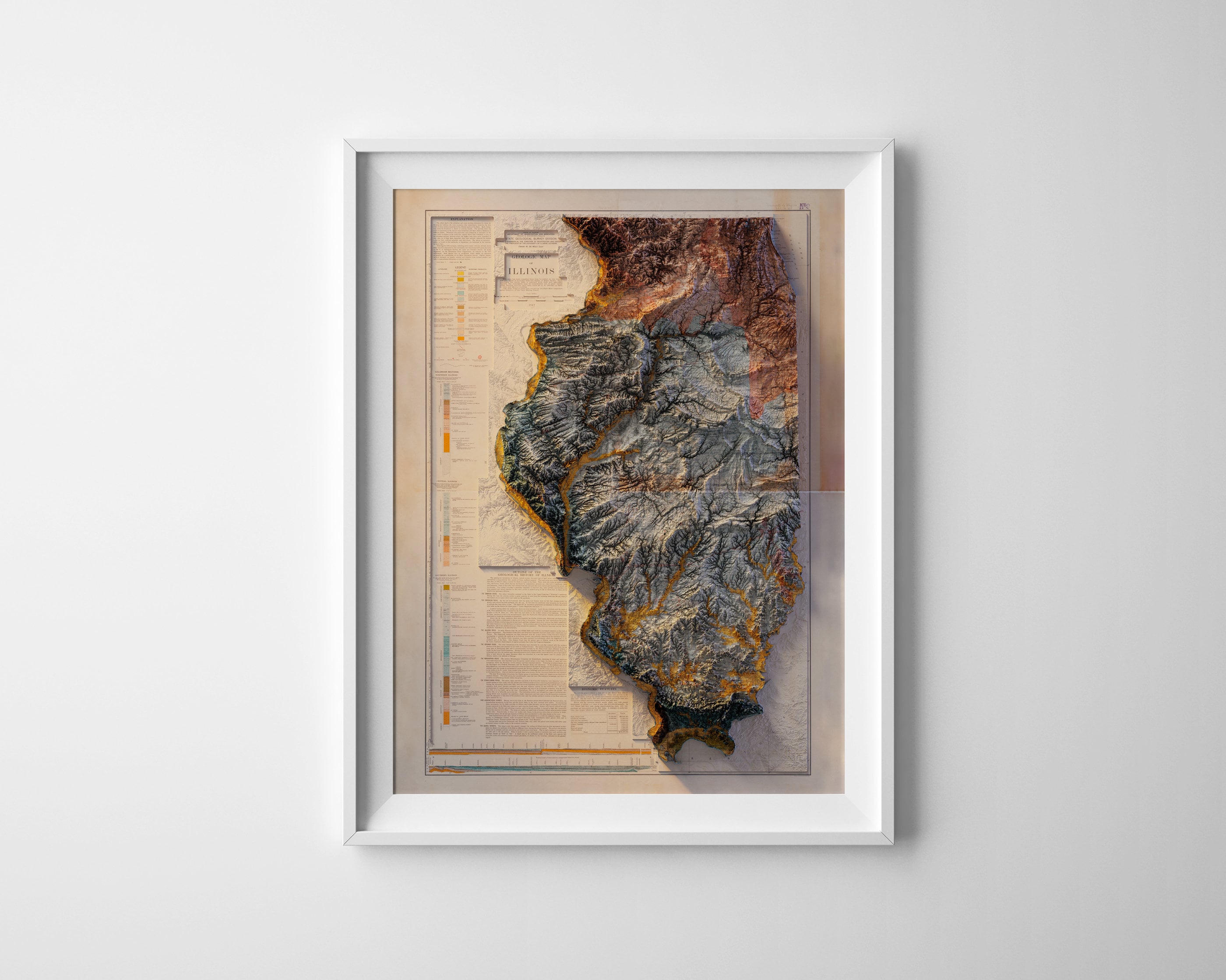 Illinois - Geology - Etsy